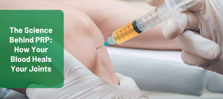 PRP for Joint Healing : Discover the Joy of Movement